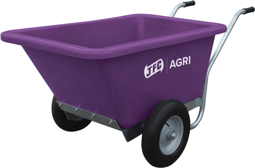JFC AGRI – Fixed Body Wheelbarrow ( 250L ) - Lawn Factors