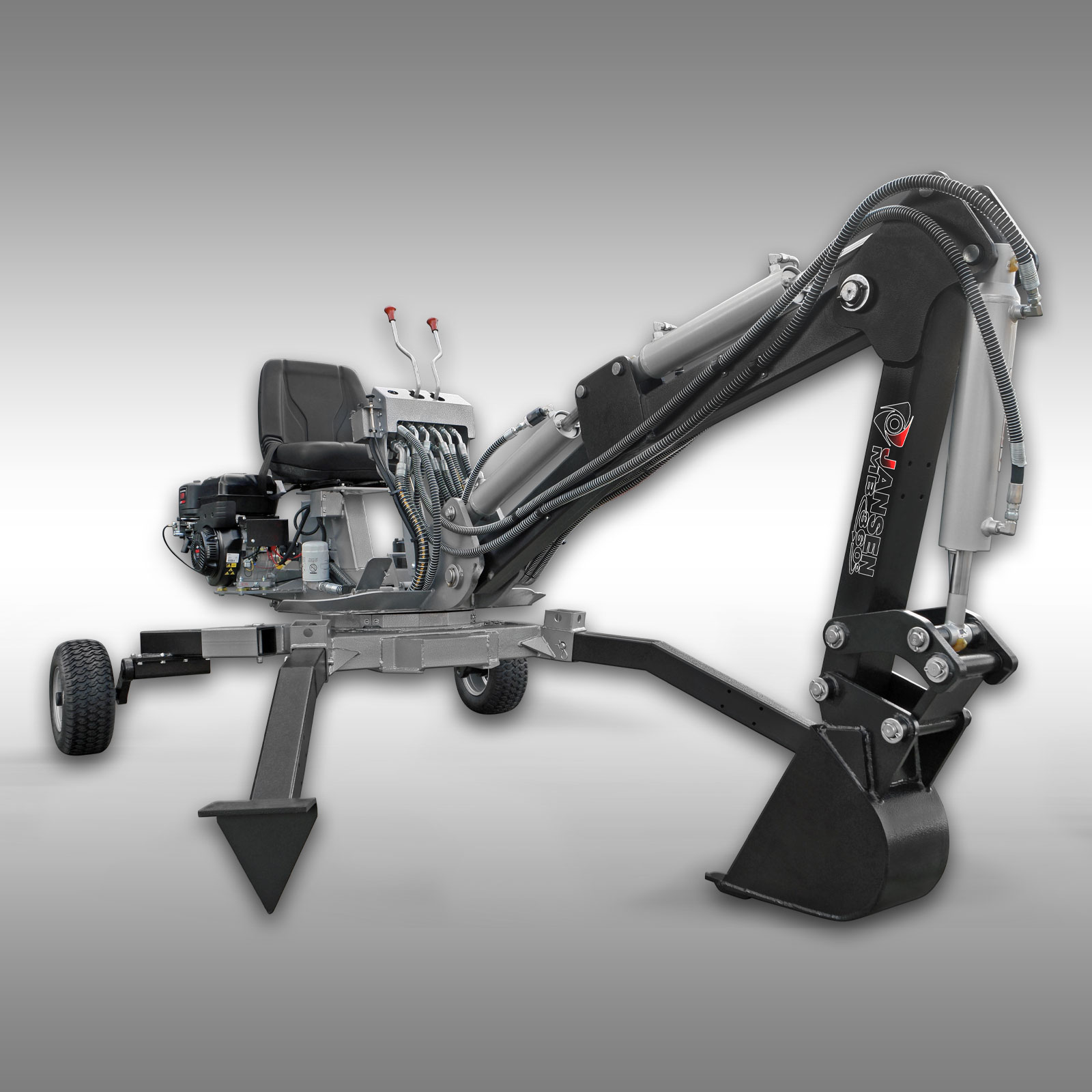 Jansen Mini Digger | Excavator MB-500 - Lawn Factors